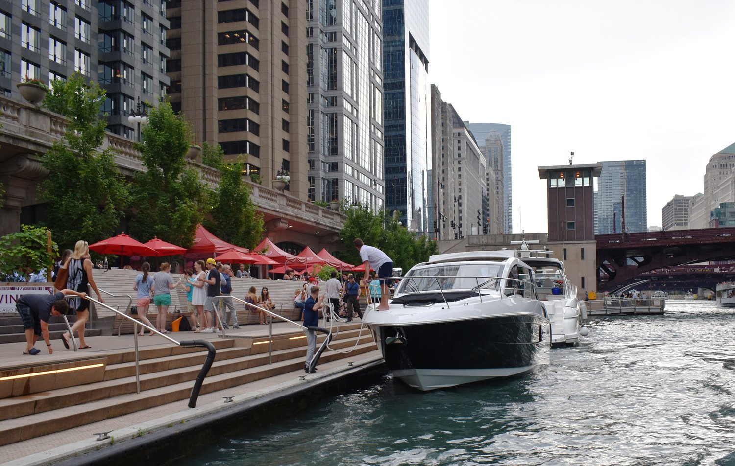 A Two-Hour Tour: Tying up at Chicago's Bustling Downtown Docks