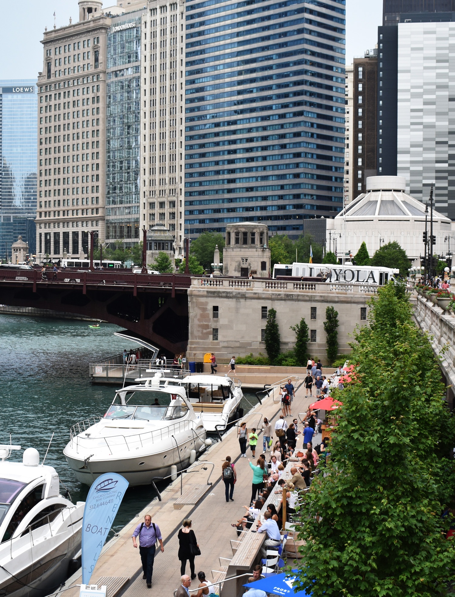 A Two-Hour Tour: Tying up at Chicago's Bustling Downtown Docks